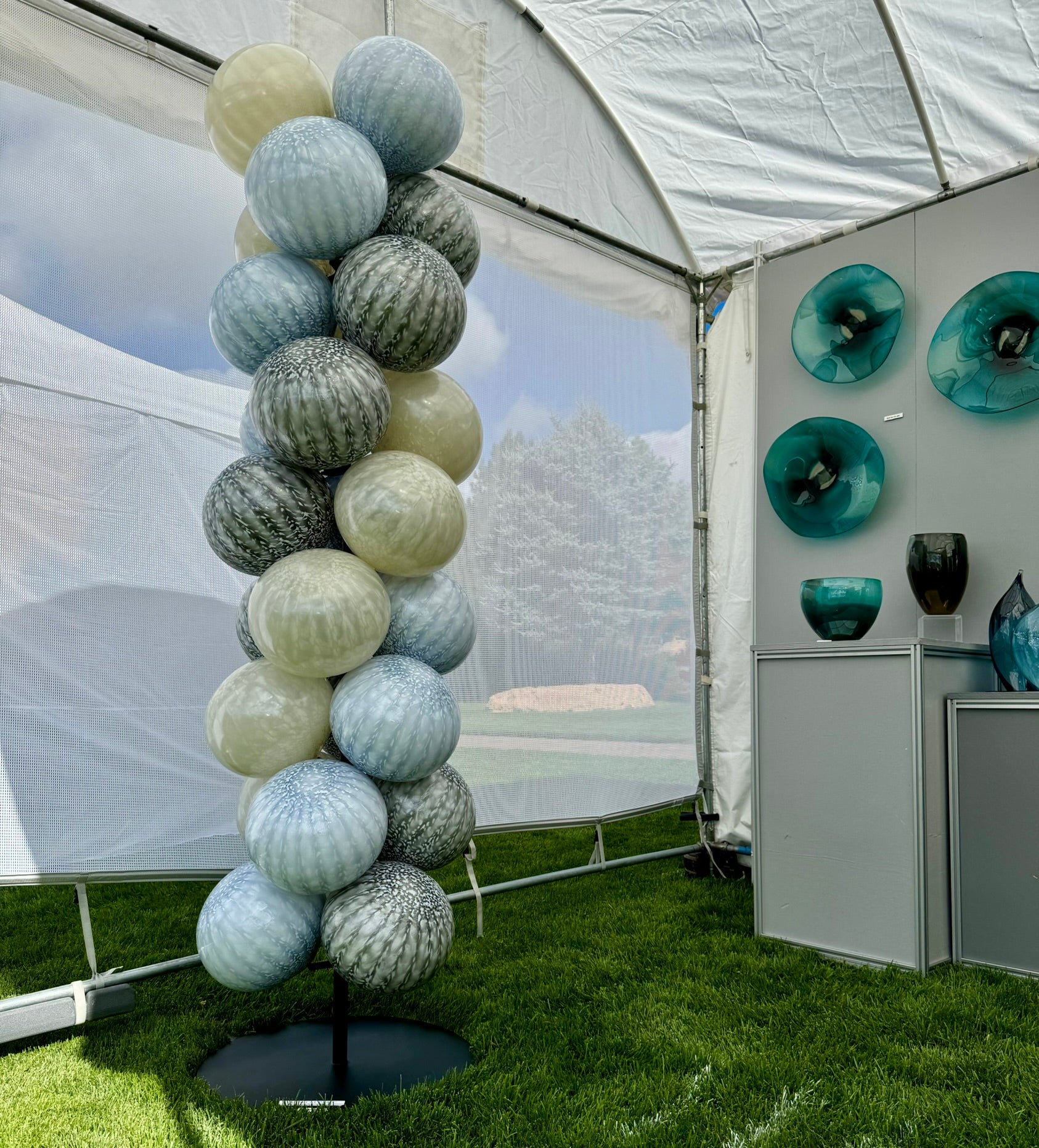 Blown Glass Installation- Oceanside by Sigwarth Glass | Sigwarth Glass ...