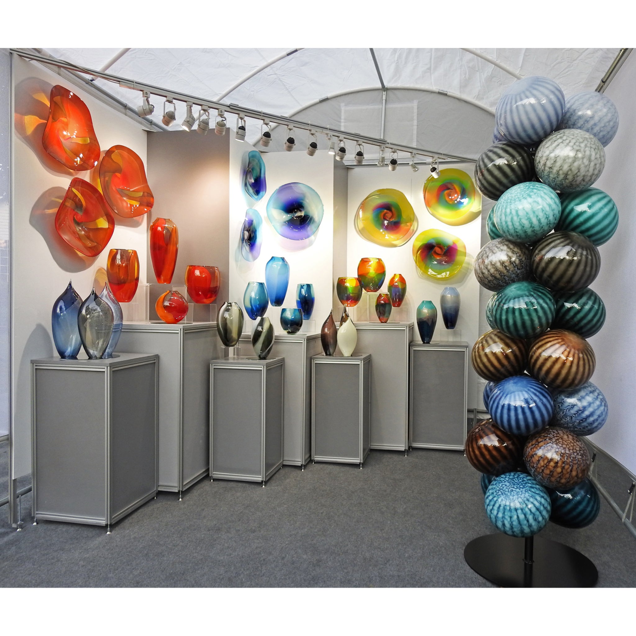 Sigwarth Glass Sculpture "Fjords" | Sigwarth Glass Studio