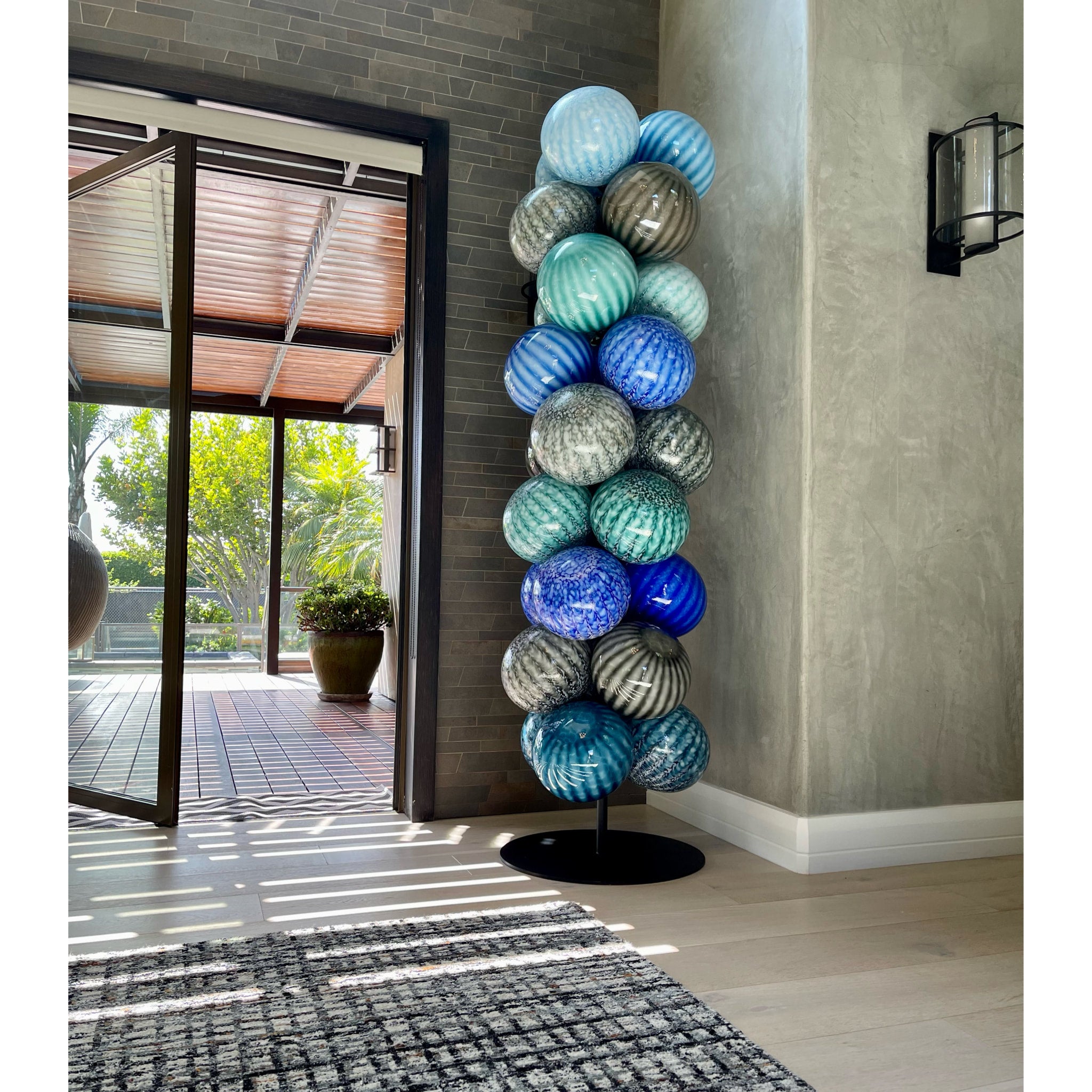 Blown Glass Installation- Oceanside by Sigwarth Glass | Sigwarth Glass ...
