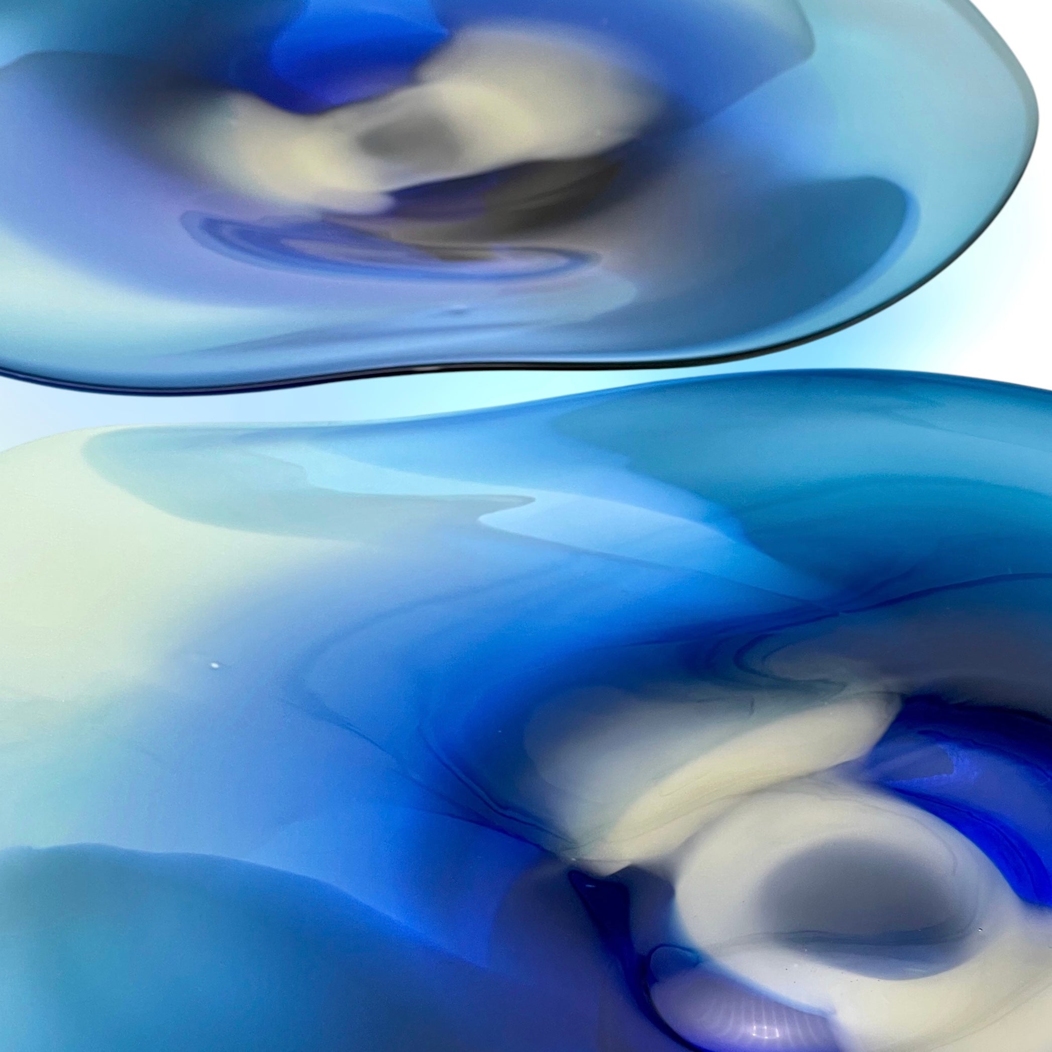 Watercolor Wall Set-Marine Blue Palette | Sigwarth Glass Studio