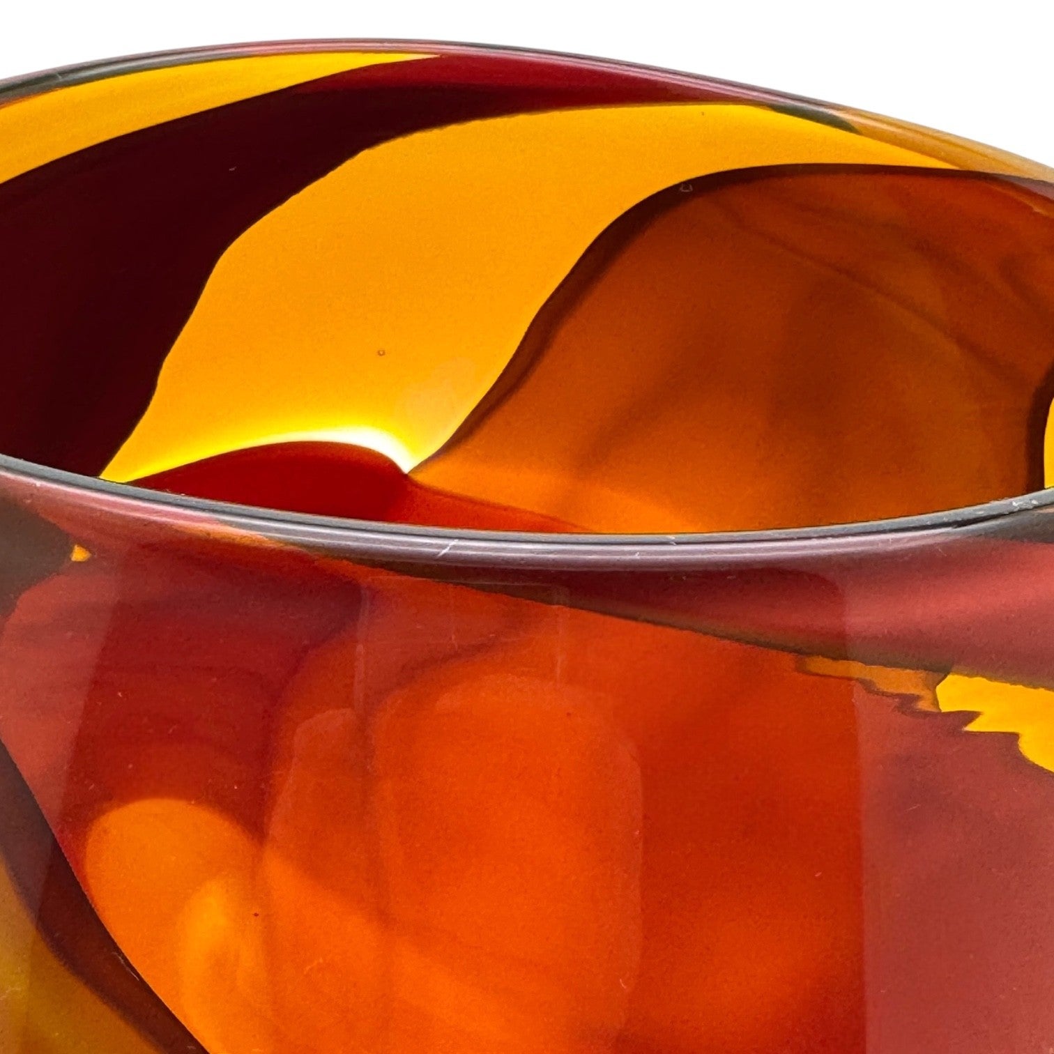 Watercolor Series Hot Palette Bowl | Sigwarth Glass Studio